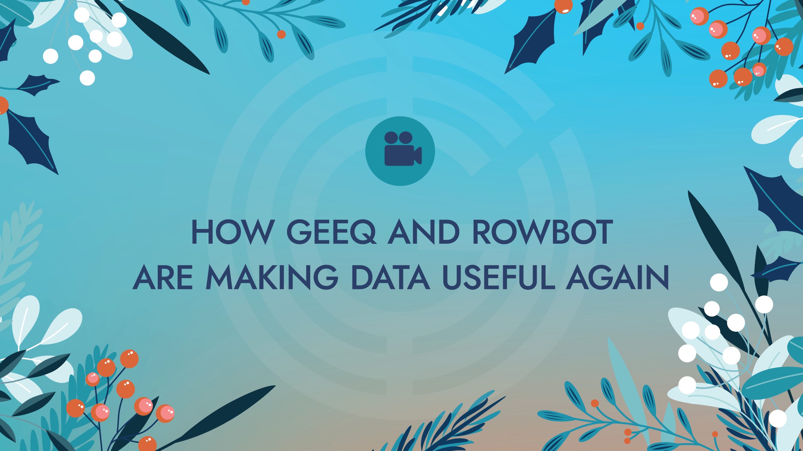 Video: How Geeq and Rowbot are making data useful again • Geeq